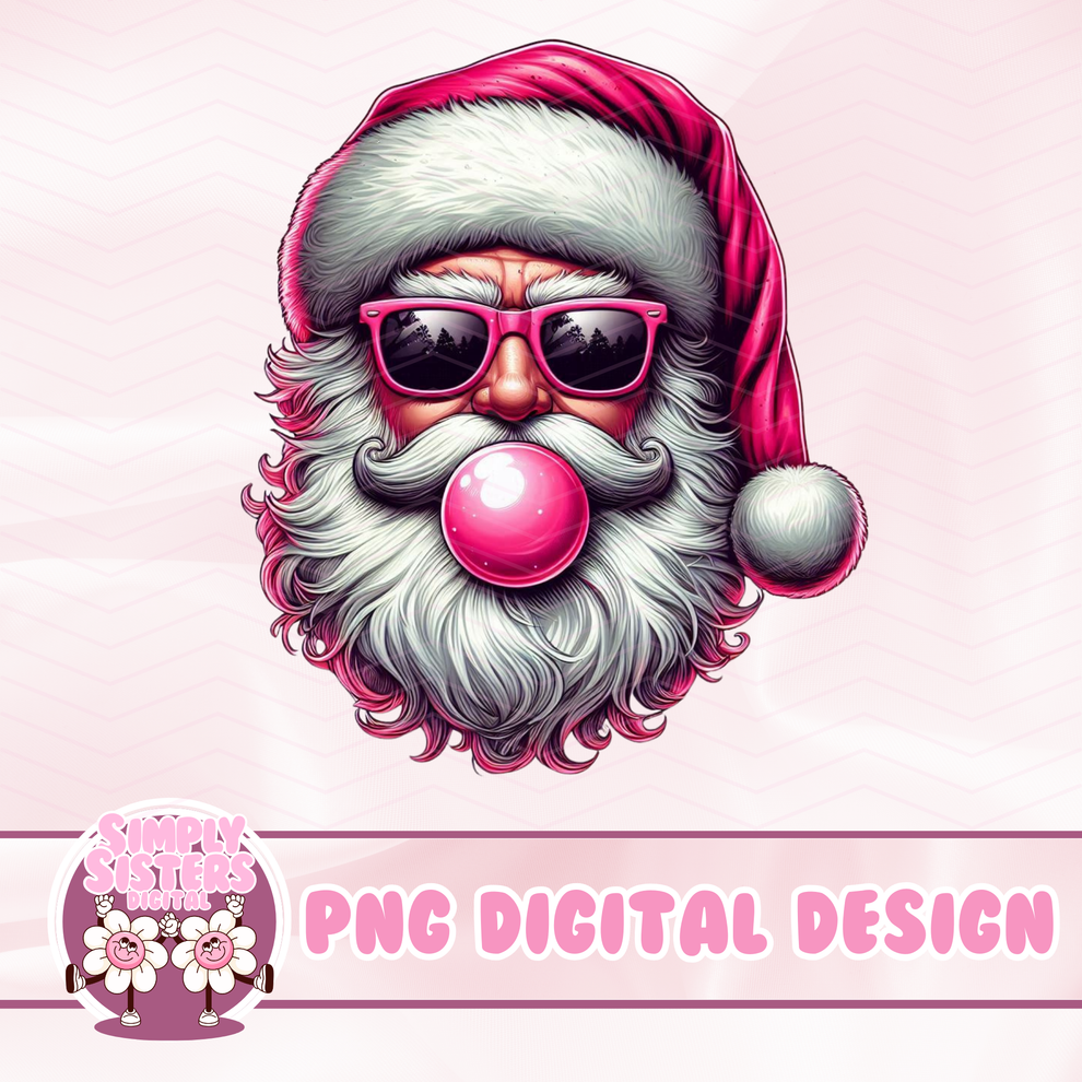BUBBLEGUM SANTA PNG – Scribble Squad Studio